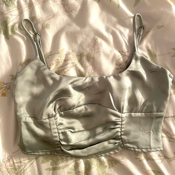 La Hearts | Tops | Pacsun Satin Top | Poshmark